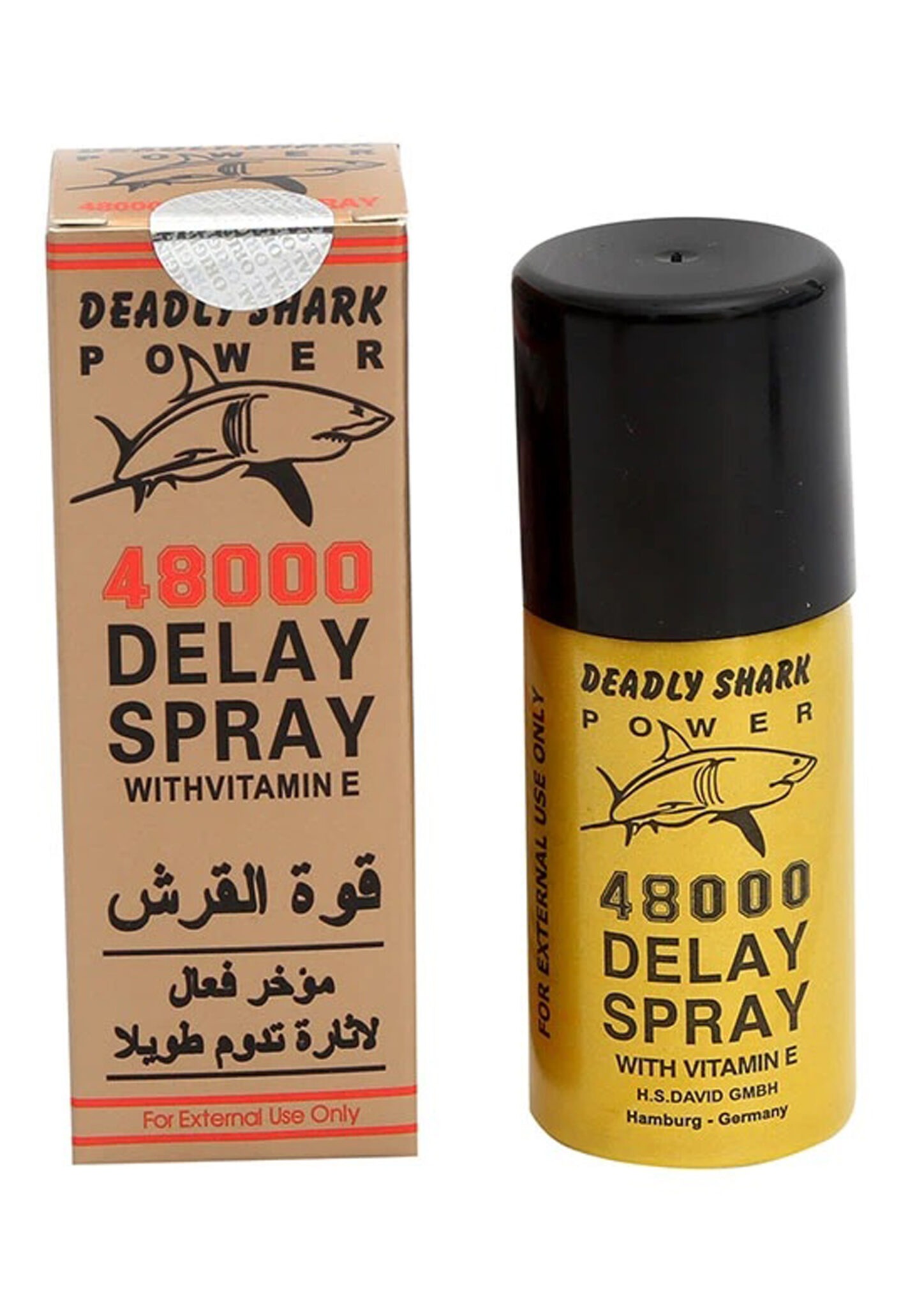 Original Deadly Shark 48000 Long Timing Delay Spray - Cream.pk
