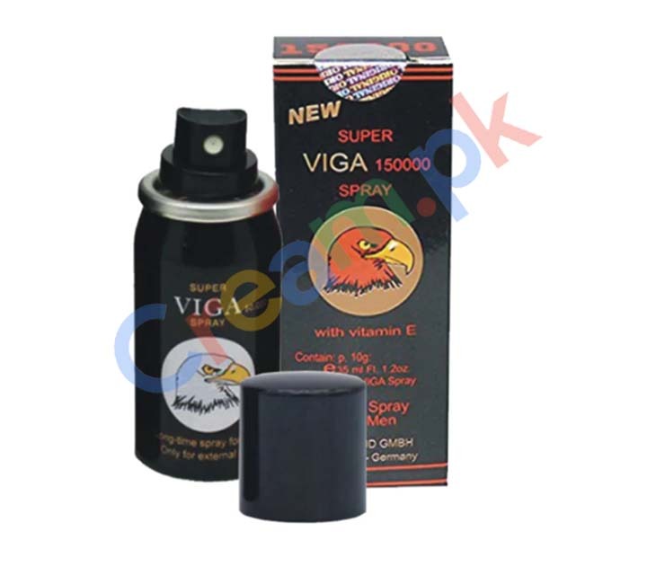 Original Super Viga 150000 Timing Delay Spray - Cream.pk
